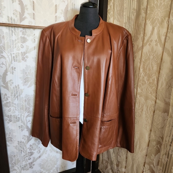 Talbots | Jackets & Coats | Talbots Woman Leather Jacket | Poshmark